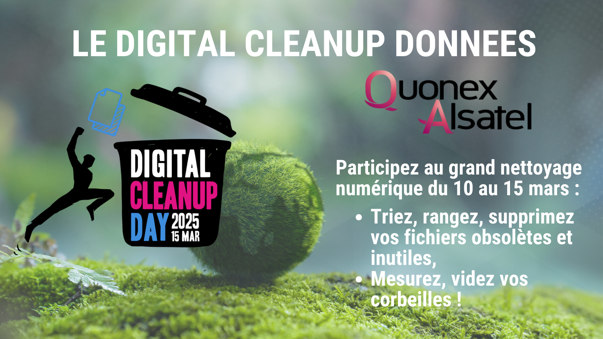 Quonex Alsatel participe au Digital Cleanup Day 2025 ! | Quonex Alsatel